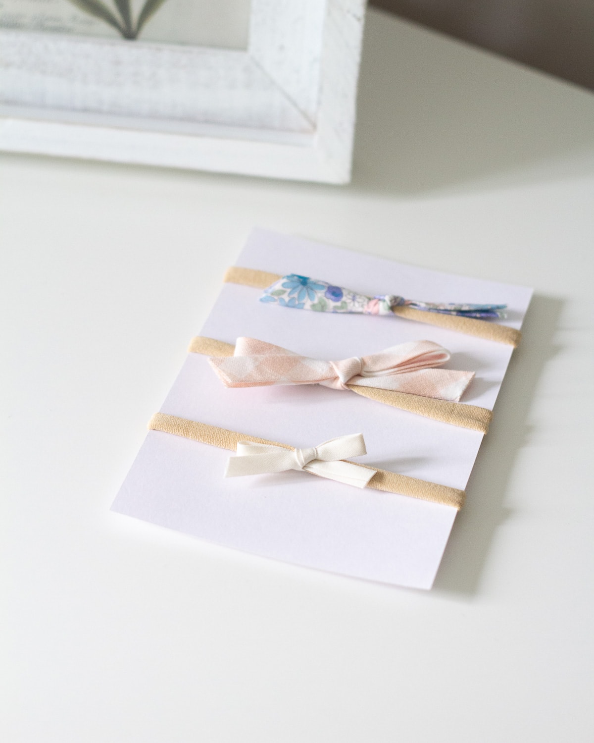 DIY Bias Tape Hair Bows for Babies, 7 Ways - Bellewood Cottage