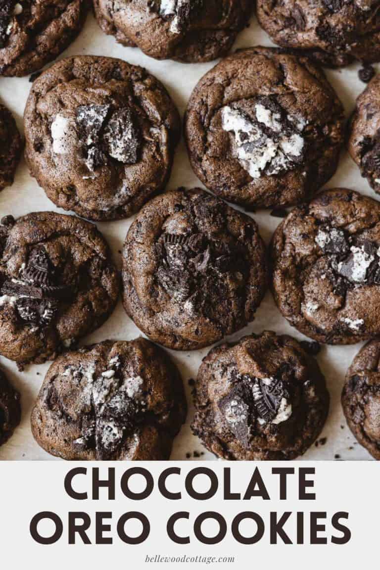Chewy Chocolate Oreo Cookies - Bellewood Cottage