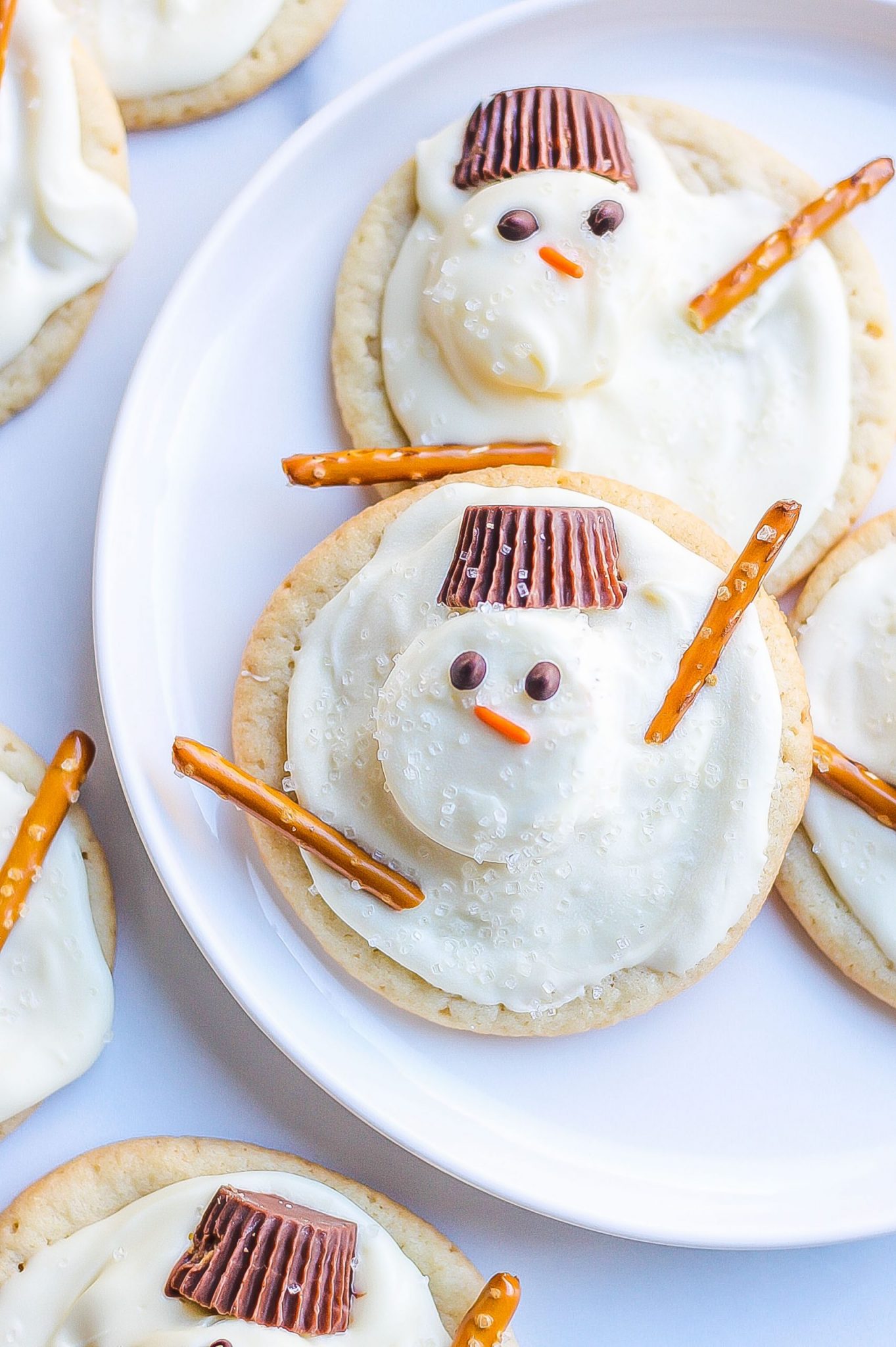 15+ Snowman Cookie Recipes - Bellewood Cottage