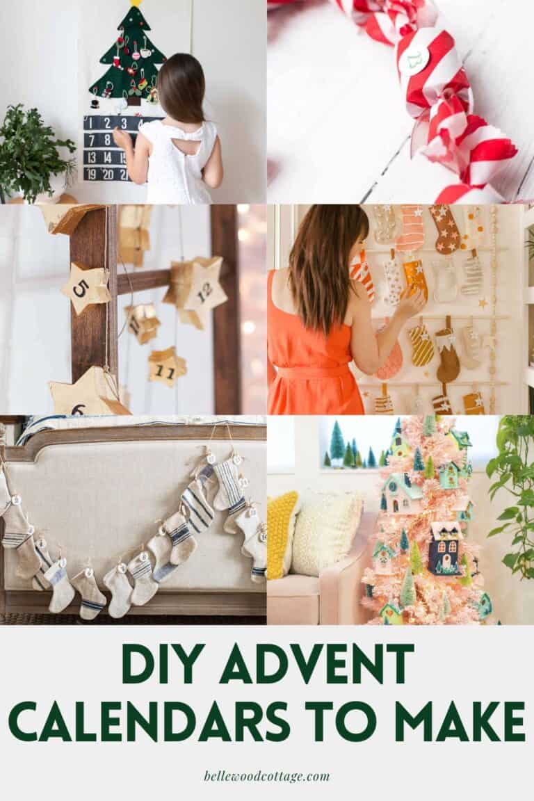 16 DIY Advent Calendar Ideas - Bellewood Cottage
