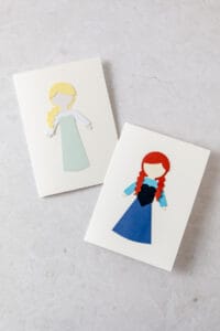 DIY Princess Cards (with or without a Cutting Machine) - Bellewood Cottage