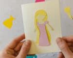 DIY Princess Cards (with or without a Cutting Machine) - Bellewood Cottage