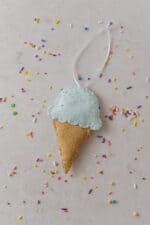 Felt Ice Cream Cone Tutorial - Bellewood Cottage